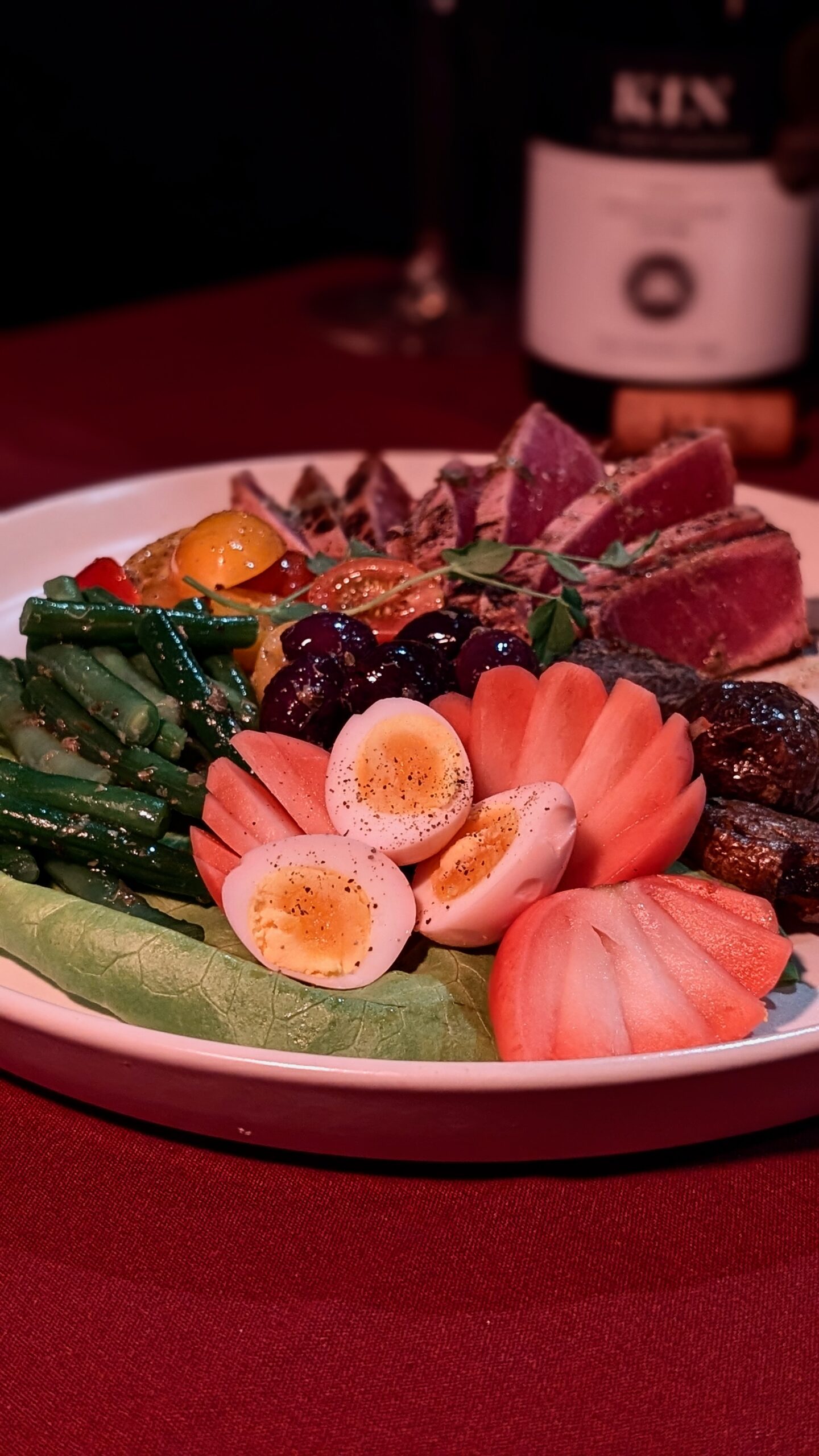 tuna niçoise - Twin Muses